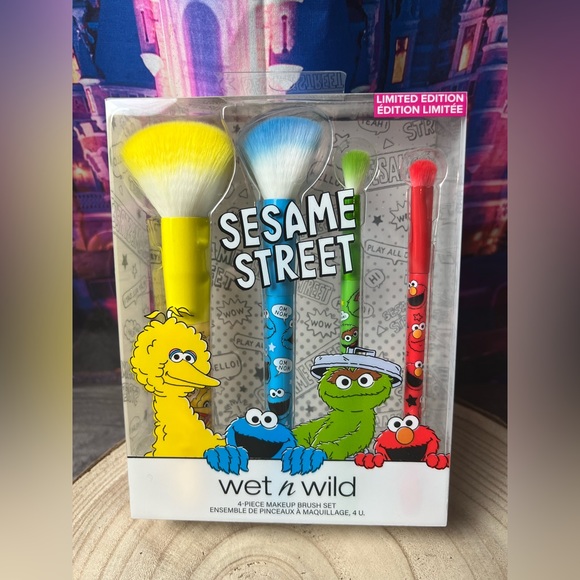 wet n wild | Makeup | Wet N Wild Sesame Street 4 Piece Make Up ...